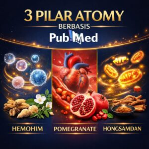 3 Pilar Atomy Berbasis PubMed – Glow Sehat Holistik by Supardi